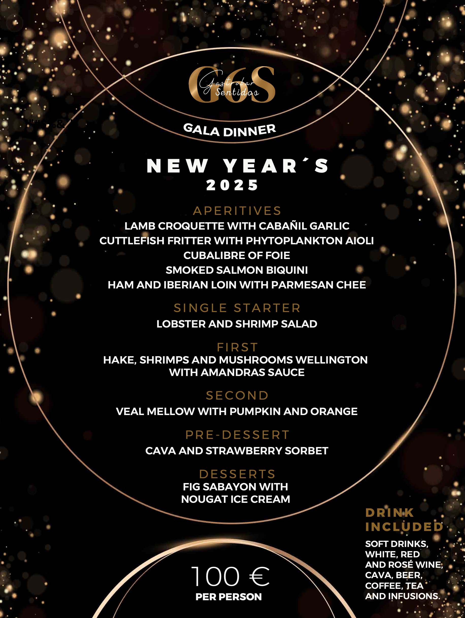 Let's say goodbye to 2024 with an unforgettable dinner at Gastrobar 6 ...
